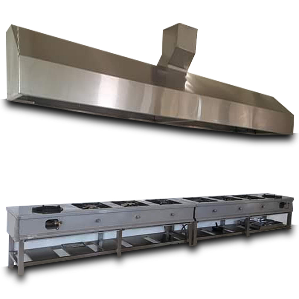 Campana Extractora En Acero Inoxidable Equipamiento Gastronómico Acerosur